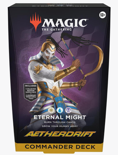 Aetherdrift Commander Deck - Eternal Might – Galactic Games